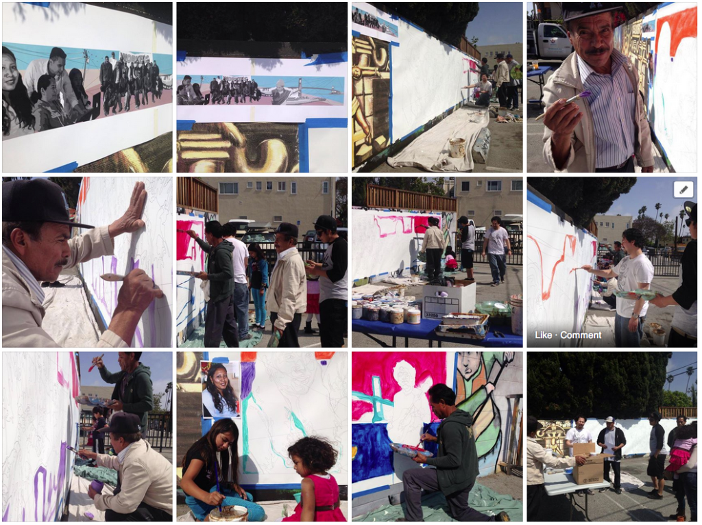 Harbor City Workers Center Portable Mural - Esperanza (Hope) - SOCIAL ...