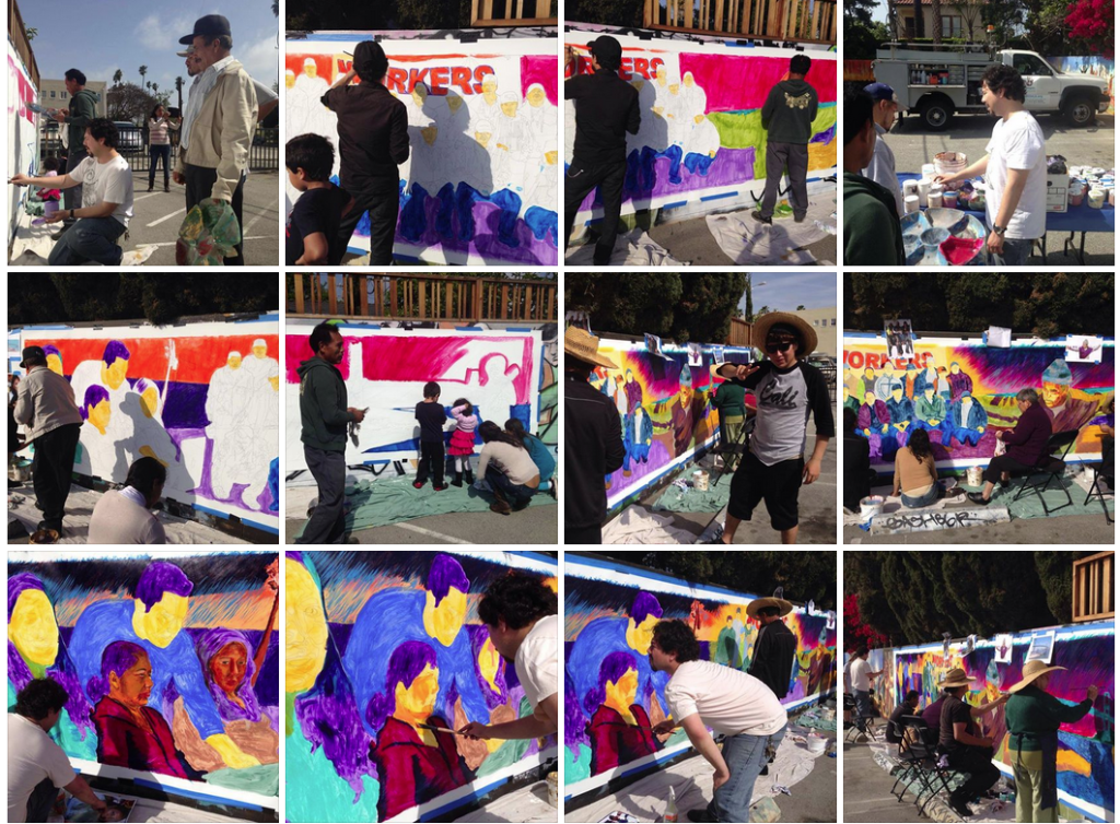 Harbor City Workers Center Portable Mural - Esperanza (Hope) - SOCIAL ...