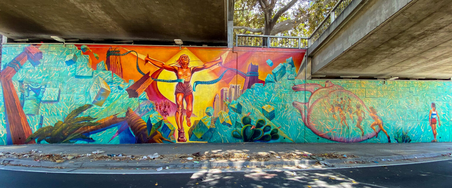 How the Restoration of Judy Baca’s 1984 Olympic Mural “Hitting the Wall ...
