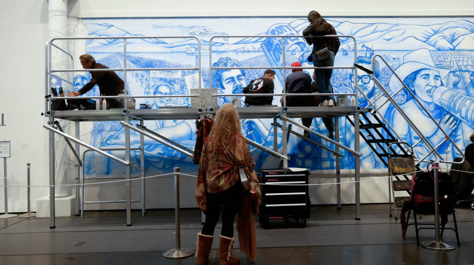 Painting in the River of Angels: Judy Baca and the Great Wall - SOCIAL ...